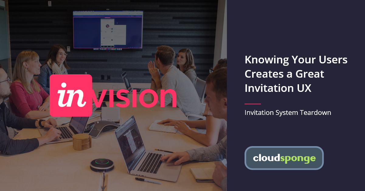 InVision: A Strong Invitation Program to Boost Collaboration | CloudSponge