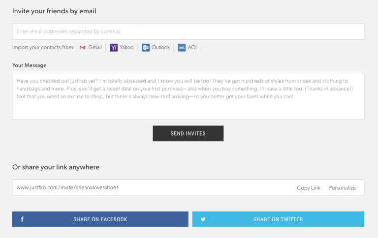 The Complete Teardown of JustFab’s Referral Program