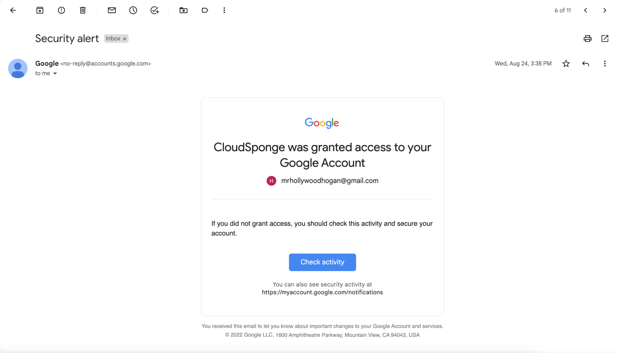 Securing your Google Contacts - CloudSponge