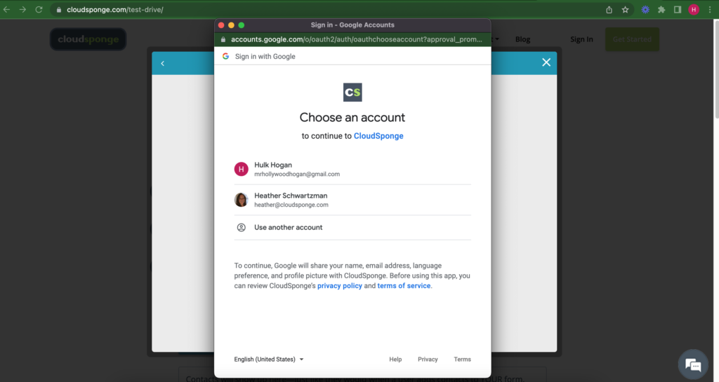 Securing your Google Contacts - CloudSponge