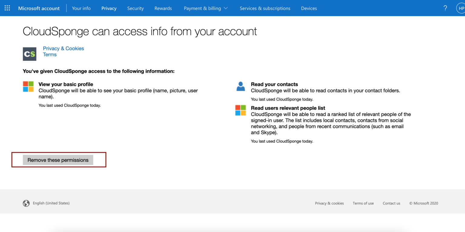 How to Secure your Microsoft Account - CloudSponge