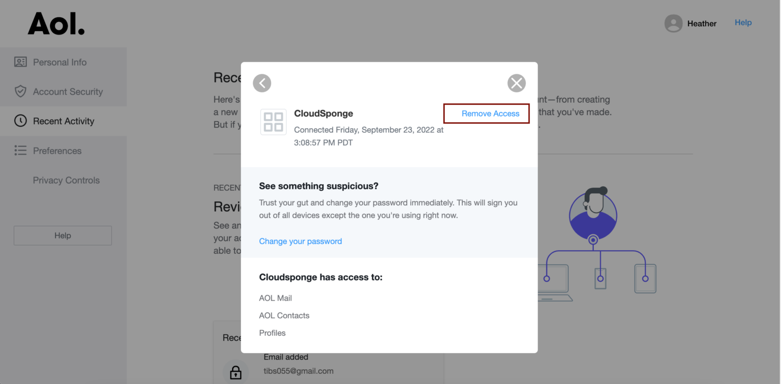 Guarding Your AOL Data - CloudSponge